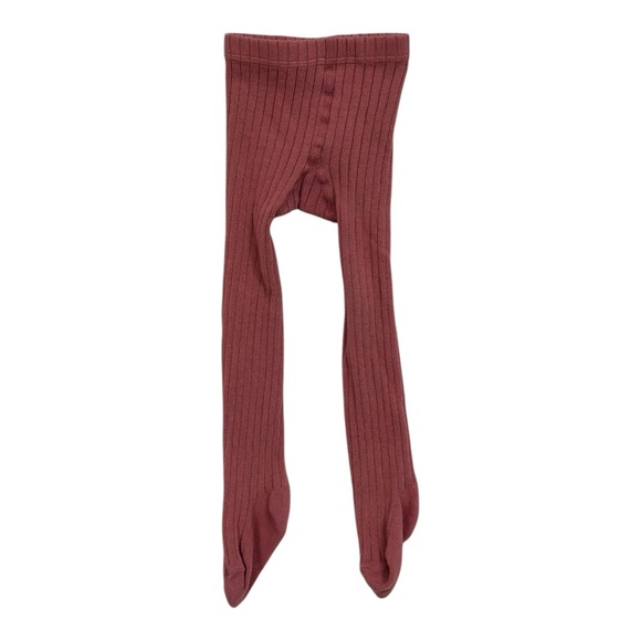 Zara | Accessories | Zara Pink Ribbed Knit Tights Toddler Girls 23 ...